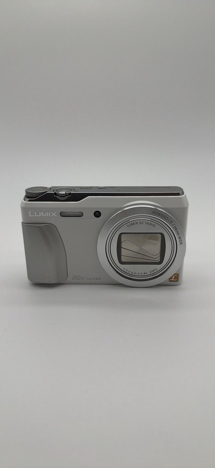 Panasonic Lumix DMC-ZS35 16.1MP Digital Camera White 20x Zoom W ...