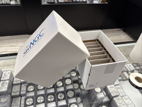 Large NGC Cardboard Storage Slab Box Holds 7 Slabs | eBay