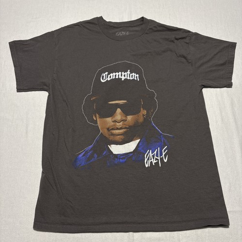 Easy E Straight Compton Half Tone Band Tee Sz Large NWA Rap Hip-Hop 100 ...