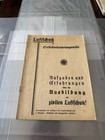 1935 German Luftshutz (Civil Air Defence) Pamphlet -Pre WWII, Near Mint ...