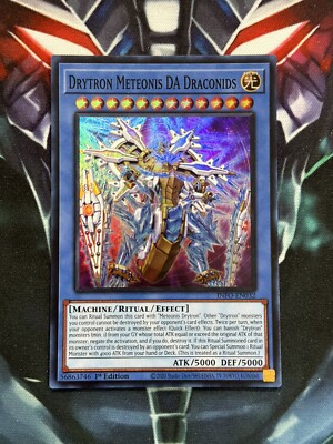 Yugioh Drytron Meteonis DA Draconids Super Rare INFO | eBay