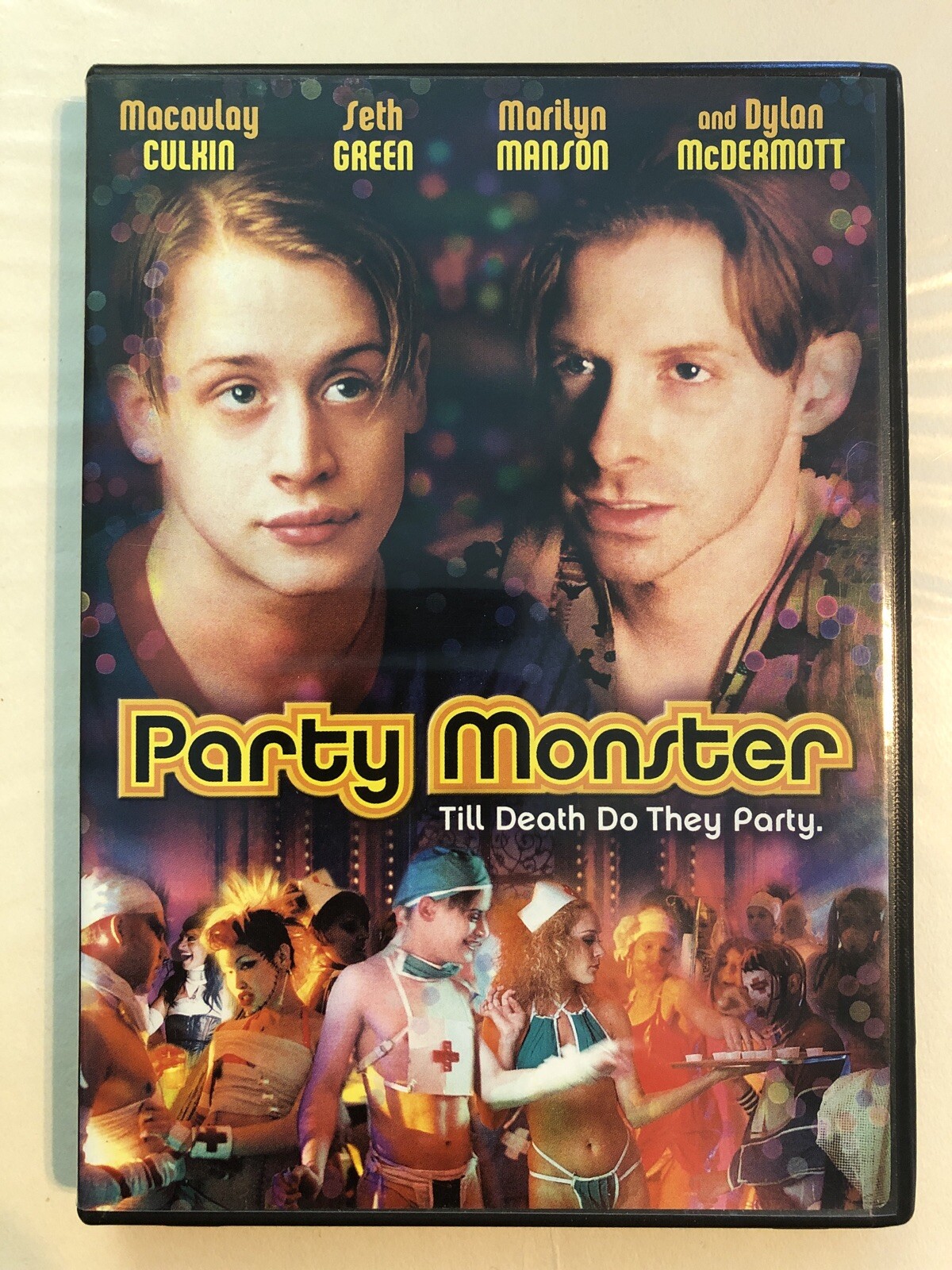 Party Monster DVD Macaulay Culkin Seth Green Marilyn Manson. Dylan ...