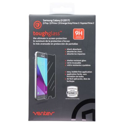 Ventev ToughGlass Tempered Glass Screen Protection for Samsung Galaxy ...