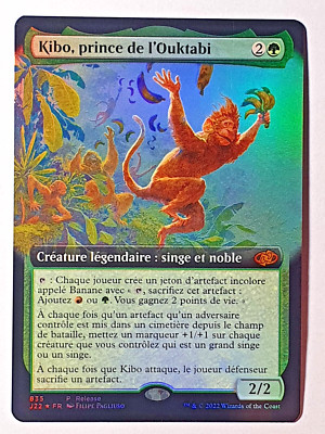Kibo, Uktabi Prince prince de l'Ouktabi Foil promo MTG Magic VF NM | eBay