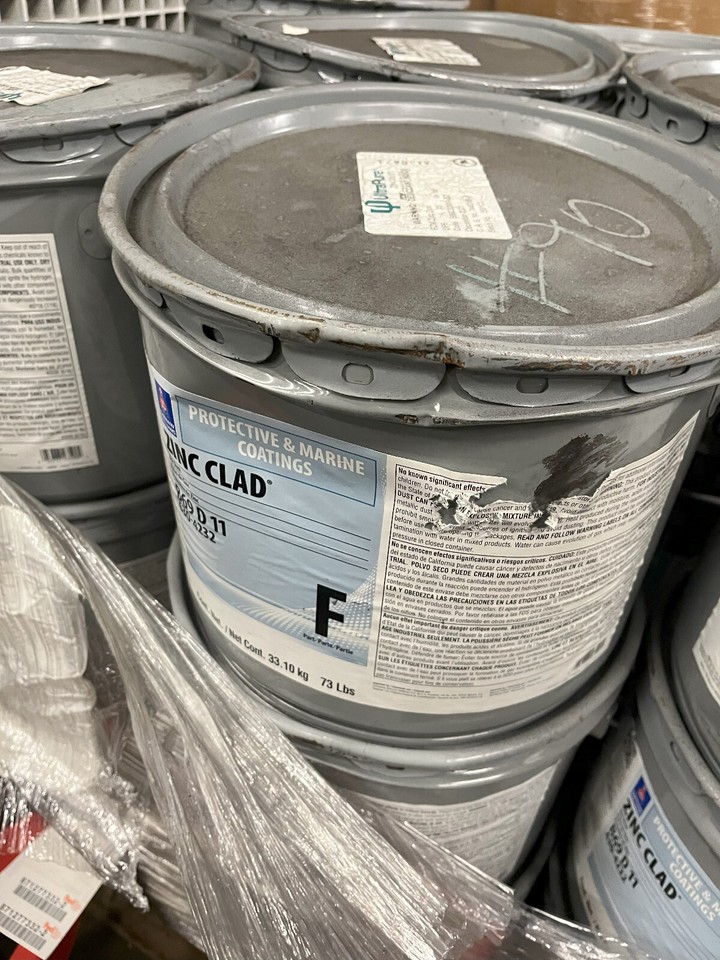 LOT OF 24 Sherwin Williams Zinc Clad Zinc Dust Part F B69 D11 SCRATCH ...