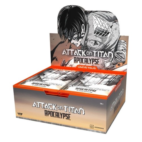 Universus CCG Attack on Titan Origins of Power Booster Box [24 Packs ...