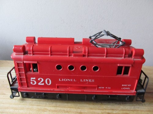 Lionel 520 Vintage Postwar Powered Electric Box Cab Locomotive 0/027 ...