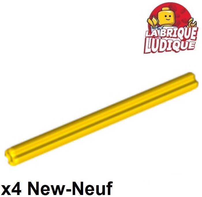 Lego Technic 4x Axe Axle barre tige 7 (7L) jaune/yellow 44294 NEUF | eBay