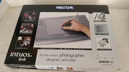 Wacom Intuos 3 tablet 6x8 Art Graphic Design | eBay