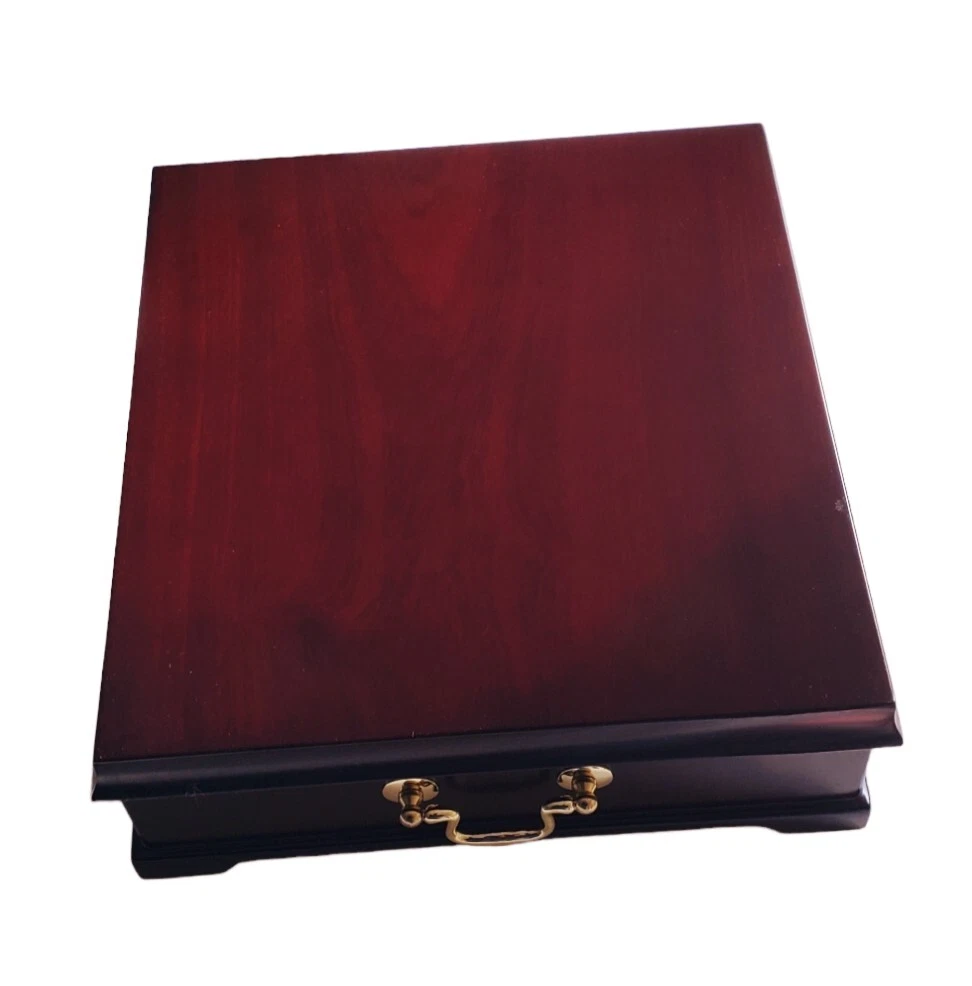 Cherry Wood Tea Chest