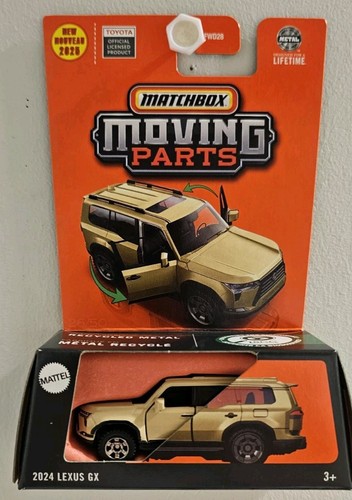 MATCHBOX 2025 MOVING PARTS - 2024 LEXUS GX [YELLOW] NEAR MINT CARD GOOD ...