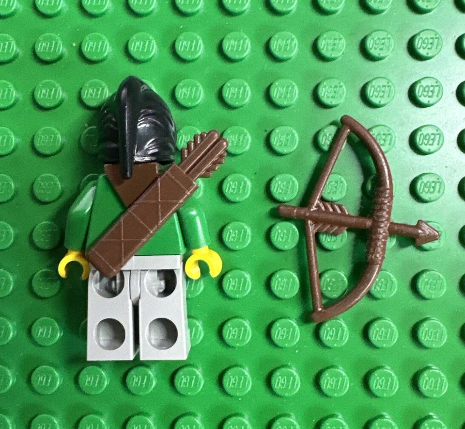 Lego Dark Forest Forestman 3 Minifigure Castle 6079 6024 cas008 ...