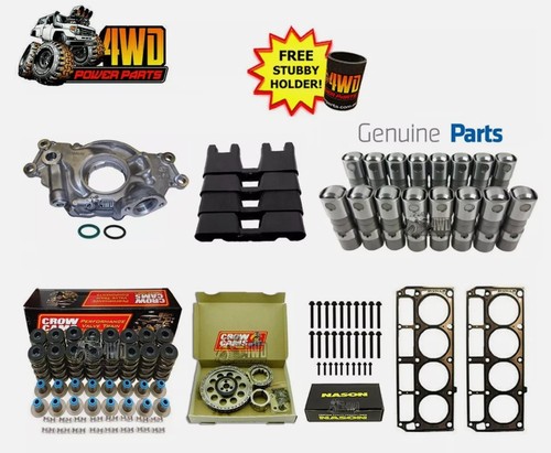 Crow Cams LS1 Valve Spring Kit, LS7 Lifters, Gaskets, T/Set, Oil Pump ...