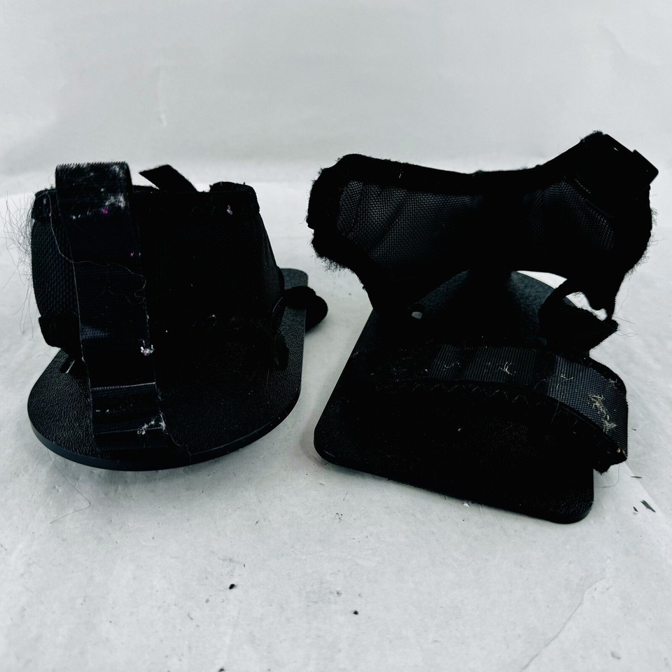 Wheelchair Shoe Holders Straps Safety Restraint Shoes Fixed Pair Left ...