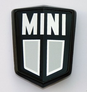 British Made Classic Austin Mini Bonnet Shield Badge, BMC CZH4378 | eBay