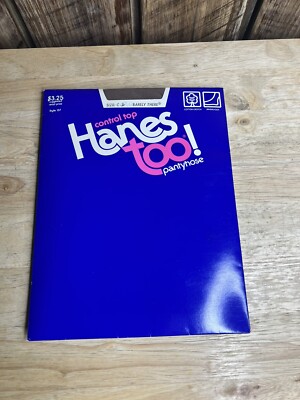 Hanes Top Control Top Pantyhose Size CD Barely There Style 137 | eBay