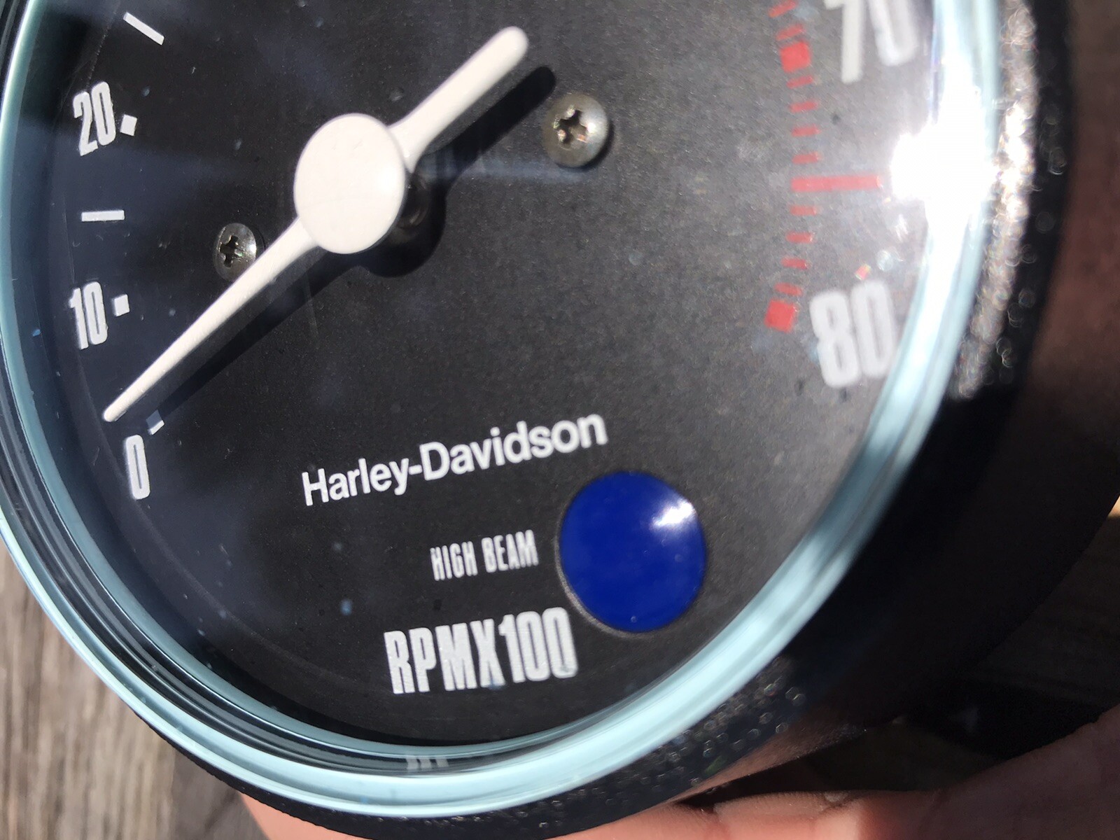 Harley Davidson Ironhead Sportster XL Tach Tachometer OEM 92051-75 ...
