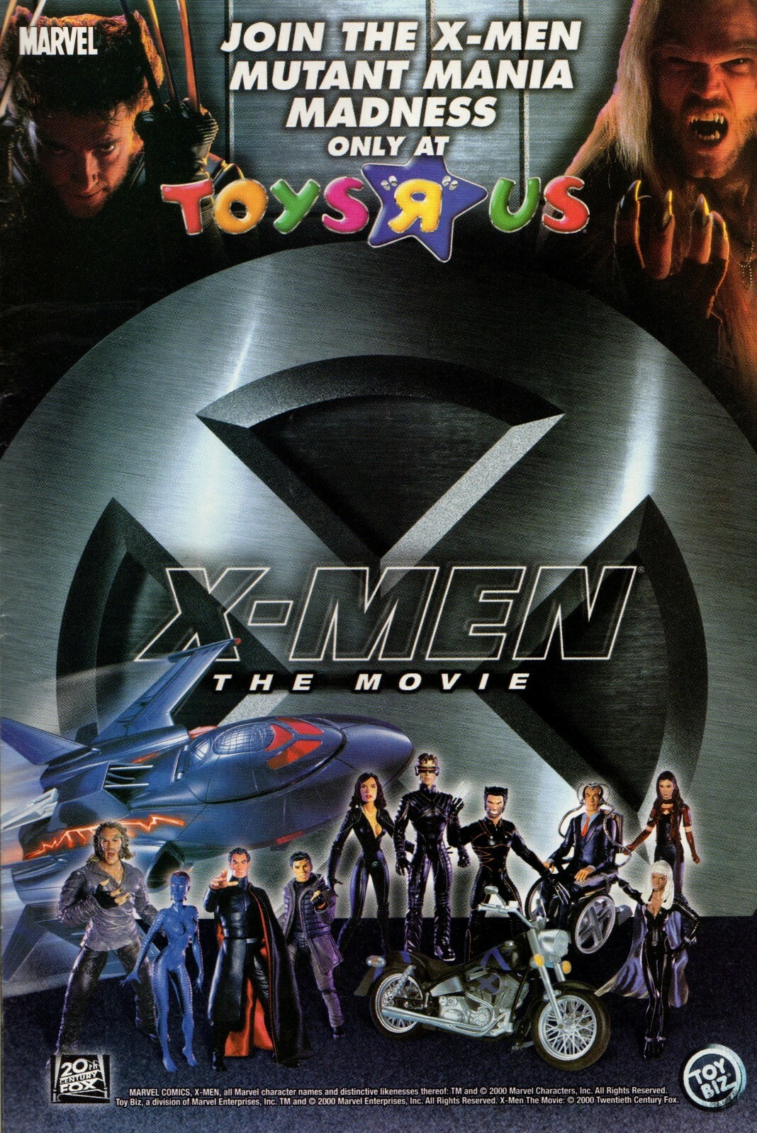 X-Men the Movie May 2000 Exclusive Special Movie Prequel Edition Comic ...