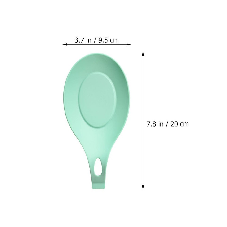 4 Pcs Heat-resistant Silicone Utensil Rest Kitchen Spoon Rack for ...