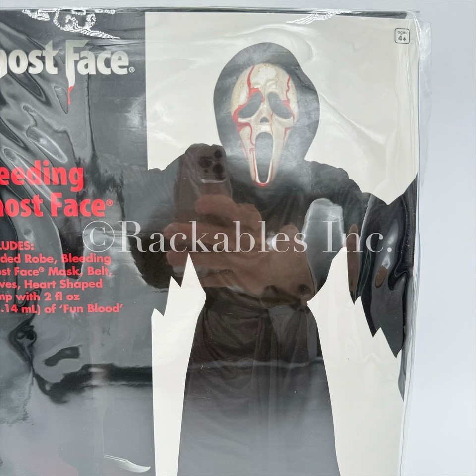 [00649822] Spirit Halloween Kids Bleeding Scream Costume - Scream Sizes ...
