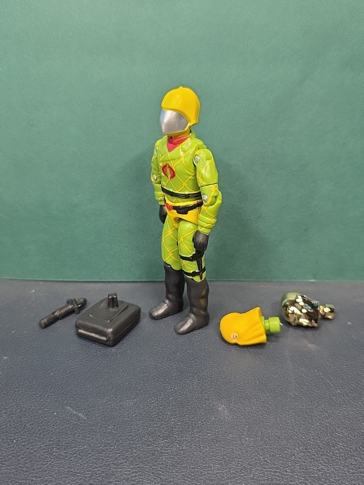 Cobra Commander Python Patrol Black Major G.I. Joe GI Joe Action ...