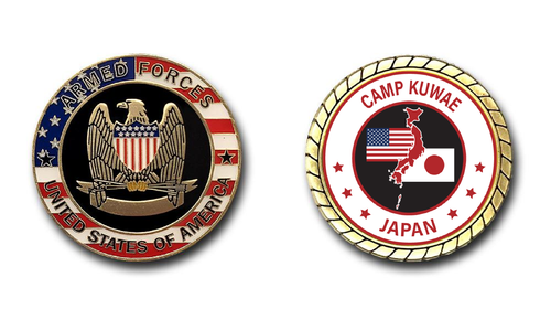 Camp Kuwae Japan Duty Station Challenge Coin | eBay