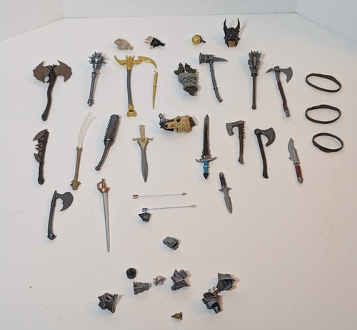 Mythic Legions Four Horseman McFarlane Parts Weapons Misc Lot Action ...