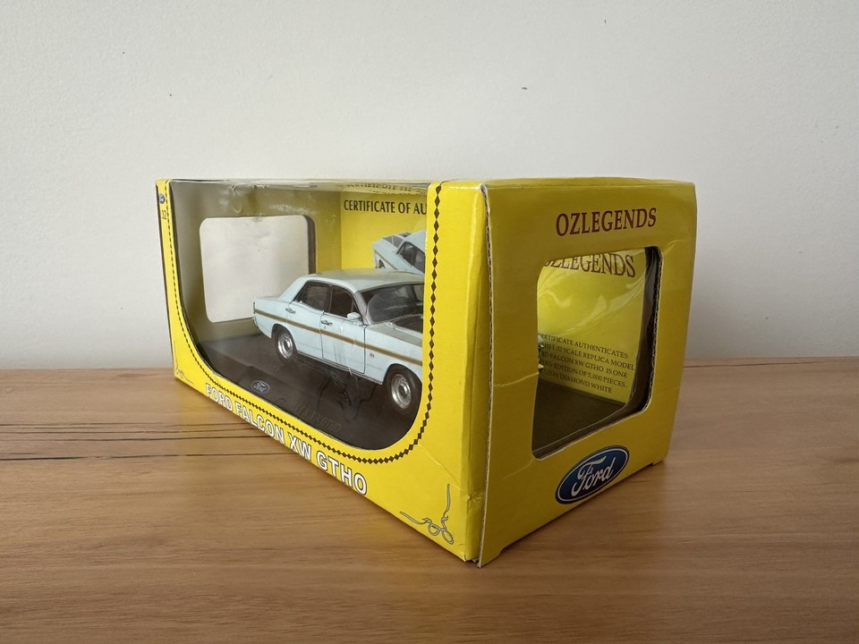 1:32 OzLegends Ford Falcon XW GTHO Phase 1 Diamond White | eBay Australia