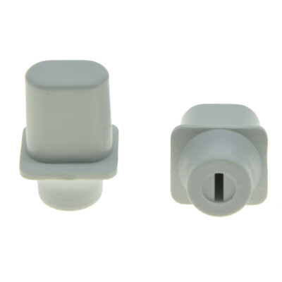 2pc White Guitar 3 or 4 Way Pickup Switch Tip Top Hat Switch Knob for ...