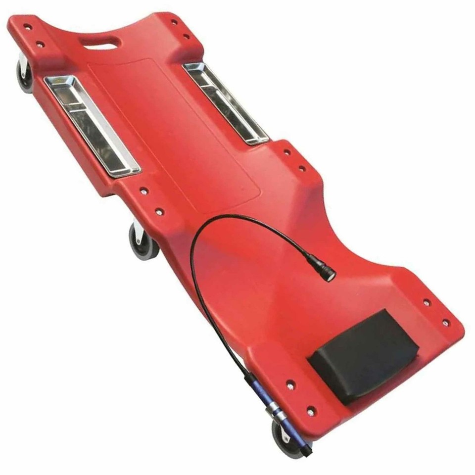 Hilka Car Creeper Mechanics Roller Board Garage Service Inspection ...