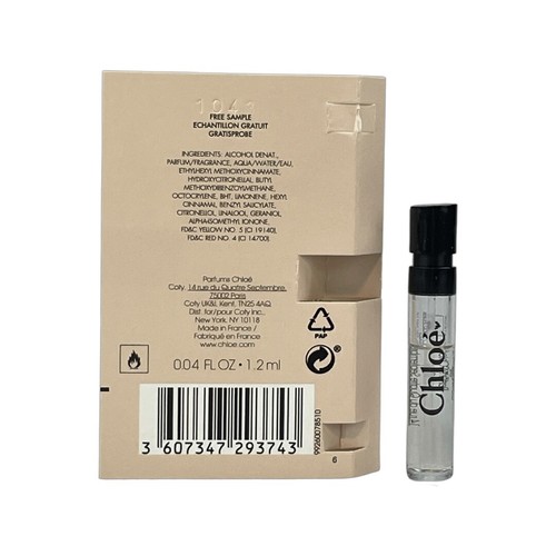 CHLOE Eau De Parfum EDP Fragrance Spray 1.2ml/0.04oz Sample NEW | eBay