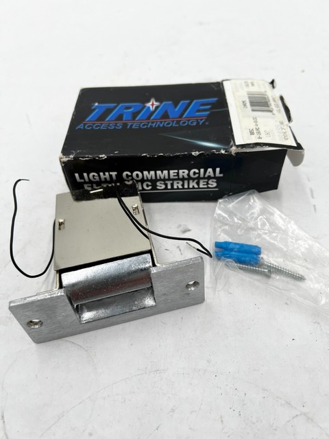 Trine EN400 005C-8-16AC/4-6DC Electric Strike Lock 3-1/2" Offset Chrome ...