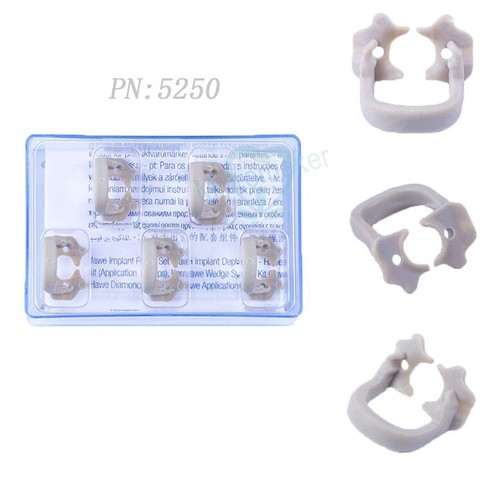 5pc/box Dental Kerr Soft Clamp Universal Rubber Dam Sundries Molar ...