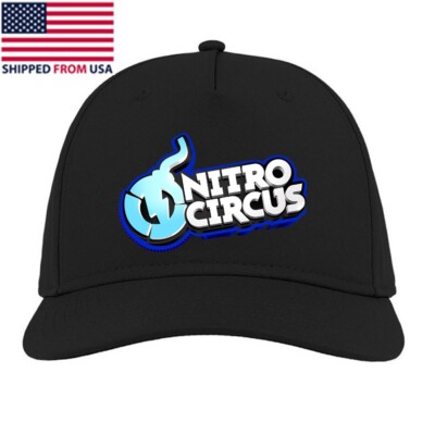 Nitro Circus Logo Black Hat Baseball Cap Adult Size | eBay