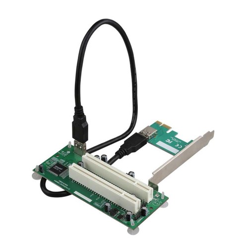 Desktop PCIe to 2 PCI Dual SSD PCI Express Adapter Card support ...
