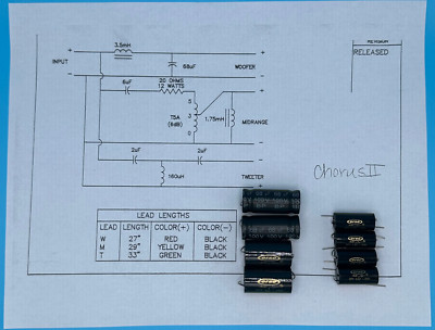 Type Chorus II Rebuild Kit Silver Edition (2 Speakers) - FREE US ...