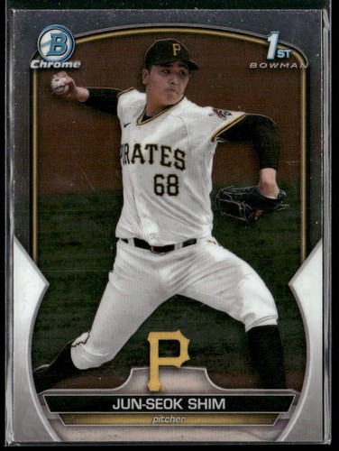 2023 Bowman Chrome Jun-Seok Shim Chrome Prospects | eBay