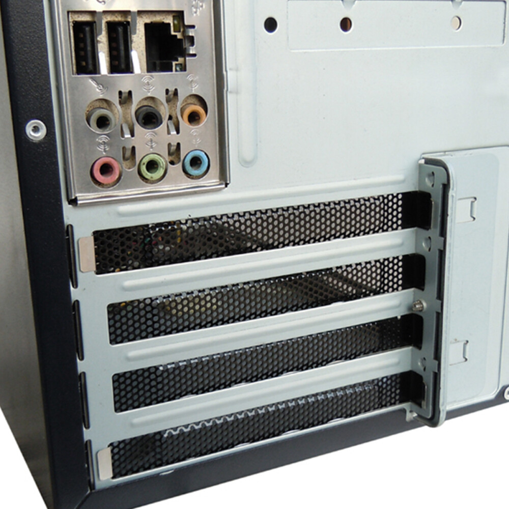 20PCS pci slot vented Filter Blanking Plate Pc Case Blanking | eBay