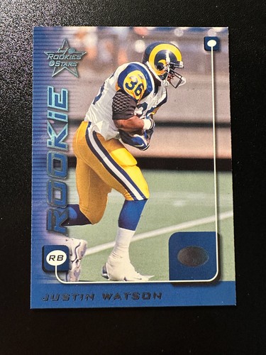 1999 Leaf Rookies & Stars RC Justin Watson #287. Rams | eBay