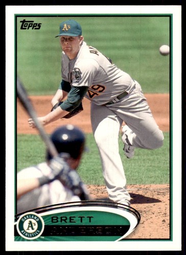 2012 Topps Brett Anderson Baseball Cards #104 | eBay