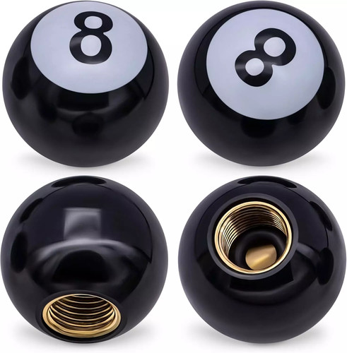 Set of 4 Tire Wheel Valve Stem Caps Hot Rat Rod ATV Bike Car Truck- 8 ...