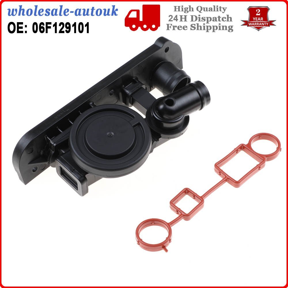 PCV CRANK CASE BREATHER VALVE fits AUDI VW SEAT 2.0 TFSI + QUATTRO ...