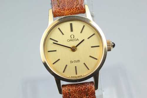 [ Near MINT ] Omega De Ville Cal.625 Gold Dial Manual Winding Woman From JAPAN | eBay