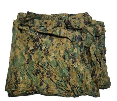 USMC Military MARPAT Woodland Digital REVERSIBLE FIELD TARP Tarpaulin ...