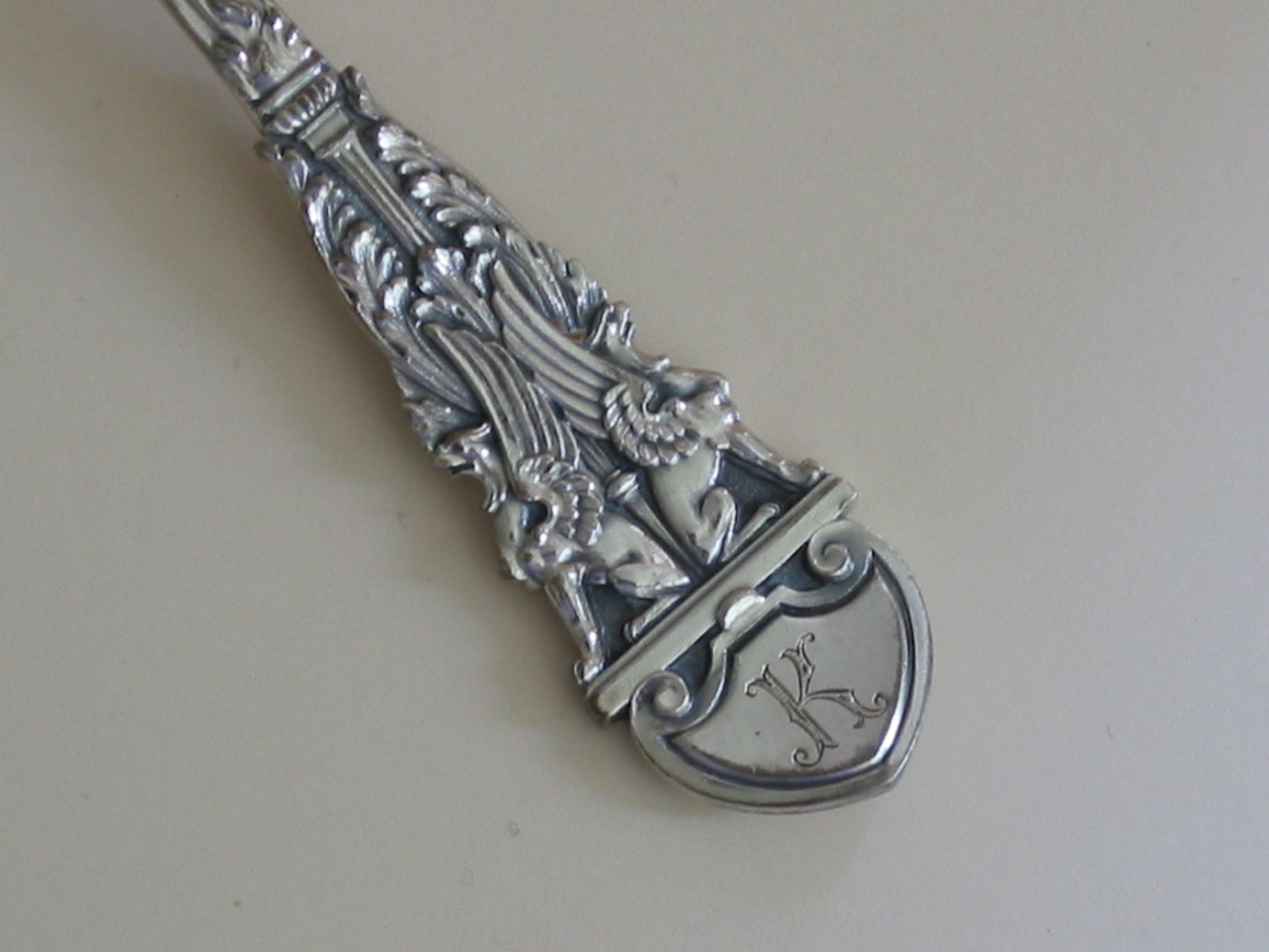 Lovely Antique 800 Silver Hand Engraved Two Piece Fish Set | eBay