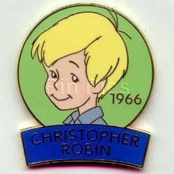 Disney DS Countdown to the Millennium Series #78 Christopher Robin Pin ...