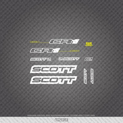 Decals, Stickers - Scott Decal - Nelo's Cycles