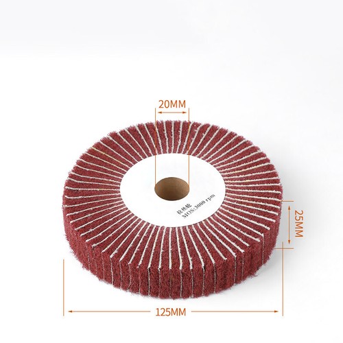 Nylon Fiber Flap Wheel Dia 150-300mm Abrasive Buffing Polishing Wheel ...