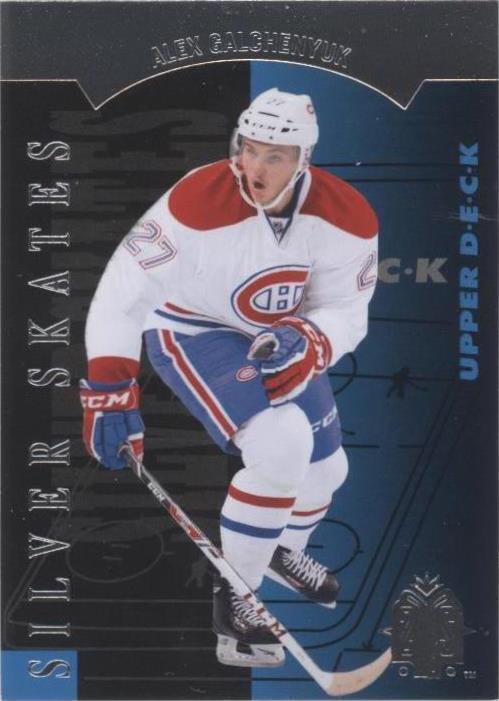 2013-14 SP Authentic - 1993-94 Sp Retro Silver Skates Alex Galchenyuk # ...