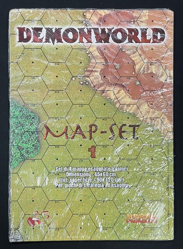 DEMONWORLD MAP-SET 1~COD.7000/B~HOBBY PRODUCTS~ITALIAN~SEALED | eBay